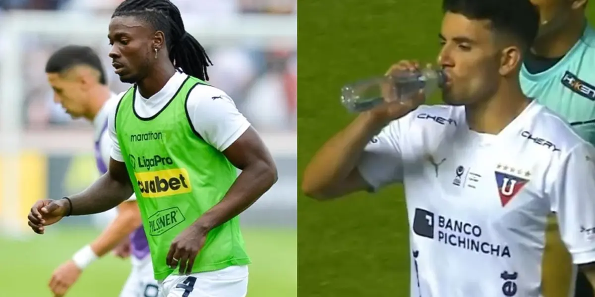 Ricardo Adé y Lautaro Pastrán se preparan para el primer partido de LDU ...